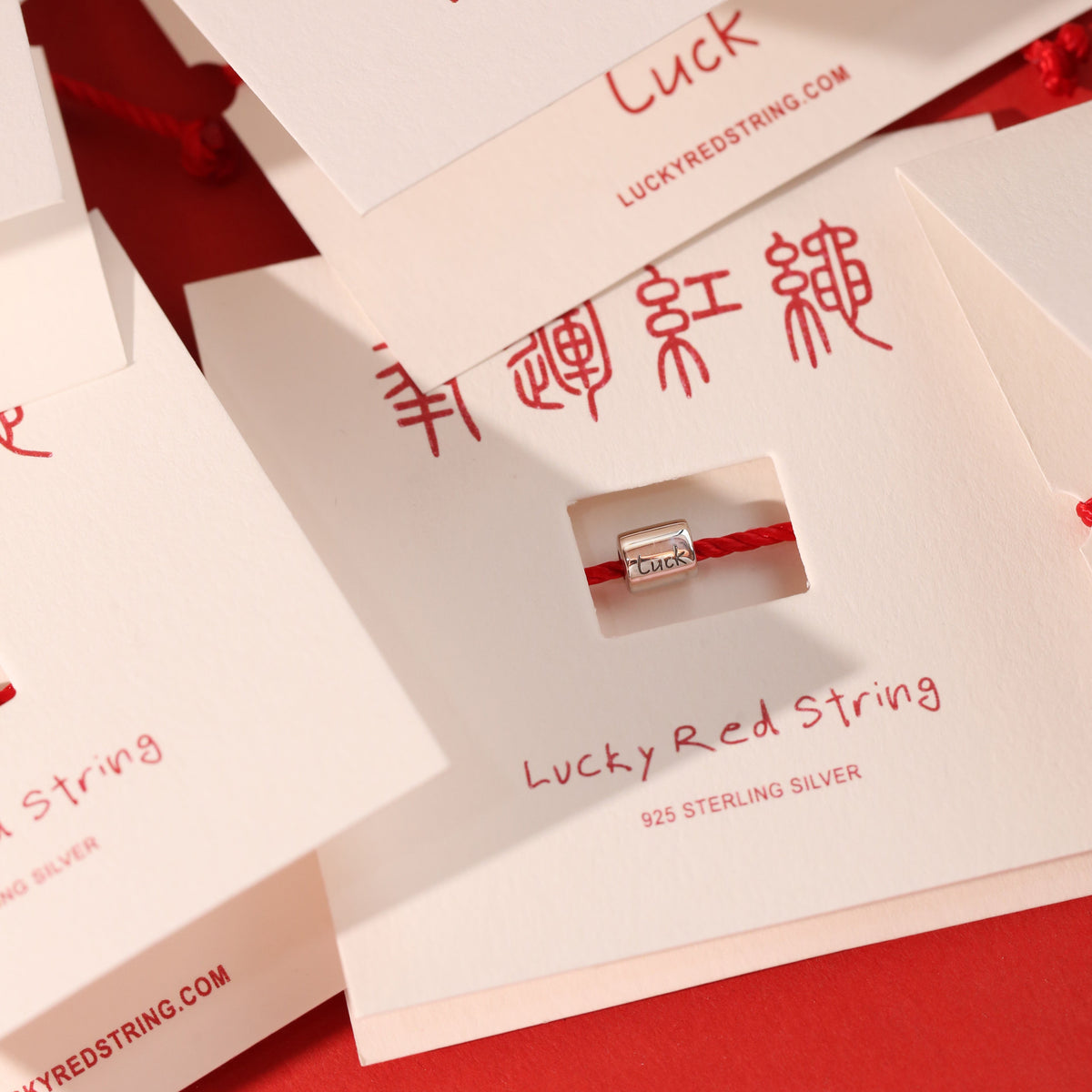 Lucky Red String Affirmation Bracelet | Gelang Afirmasi Keberuntungan ...